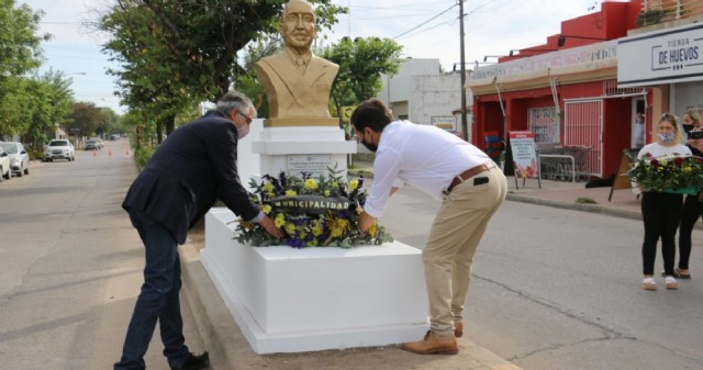 San Andrés de Giles: Se descubrió un busto para recordar al ex ...