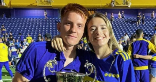Quién es Agustina Sequeira, la novia de Valentín Barco, la joven promesa de Boca Juniors