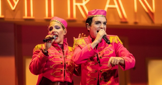 Miranda se presentó en el Anfiteatro de Rosario en el marco de su gira ...