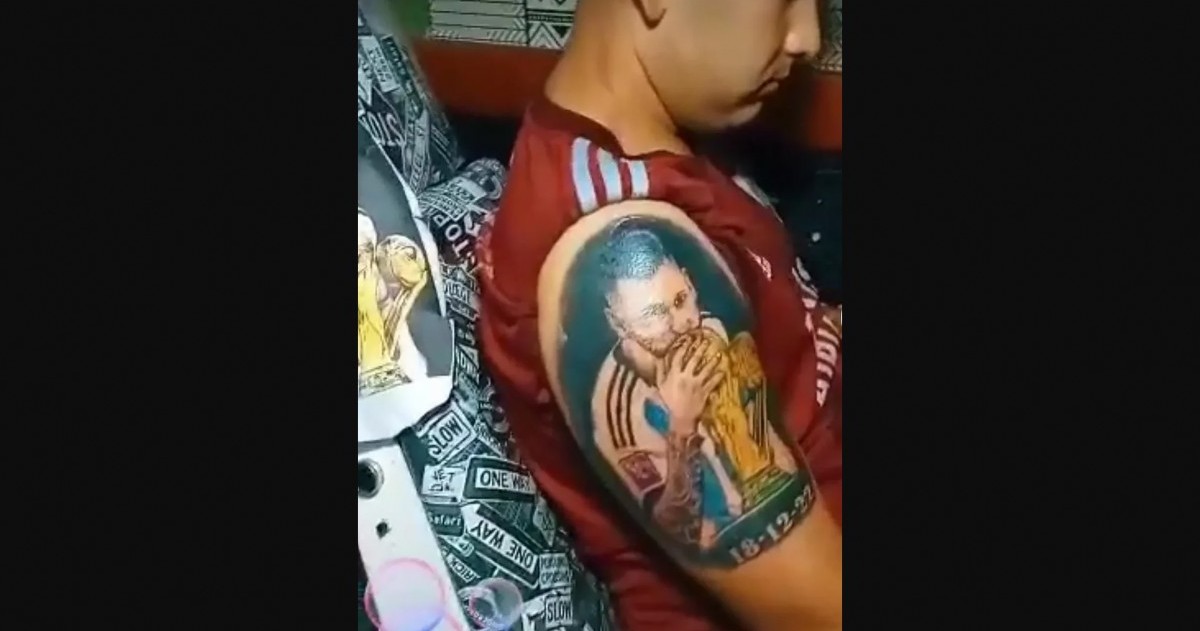 Los Mejores Tatuajes De Argentina Campeón Del Mundo Y De Lionel Messi