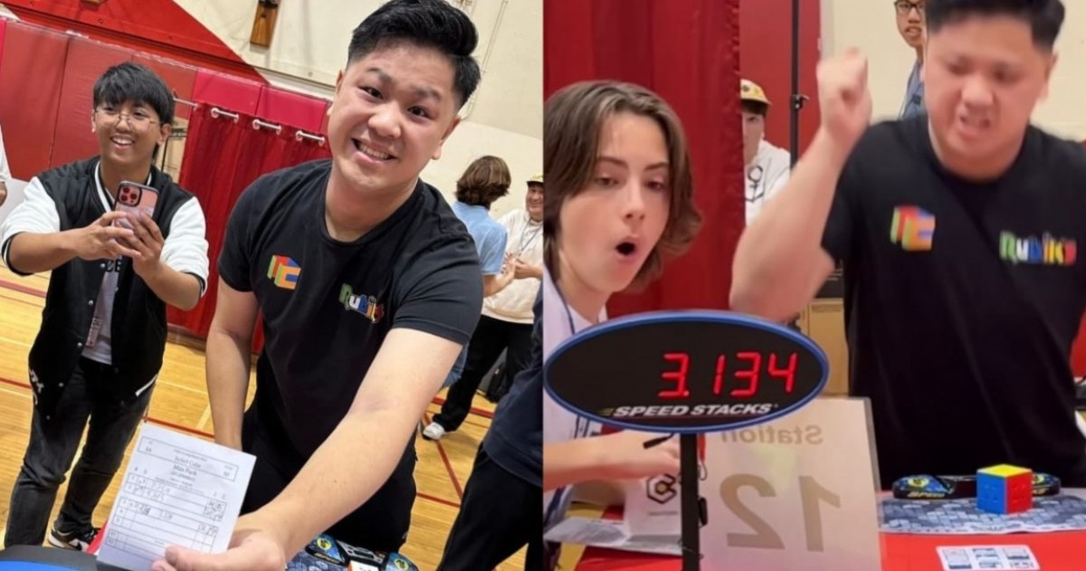 Max Park, el joven con autismo que superó su propio récord mundial de cubo de Rubik